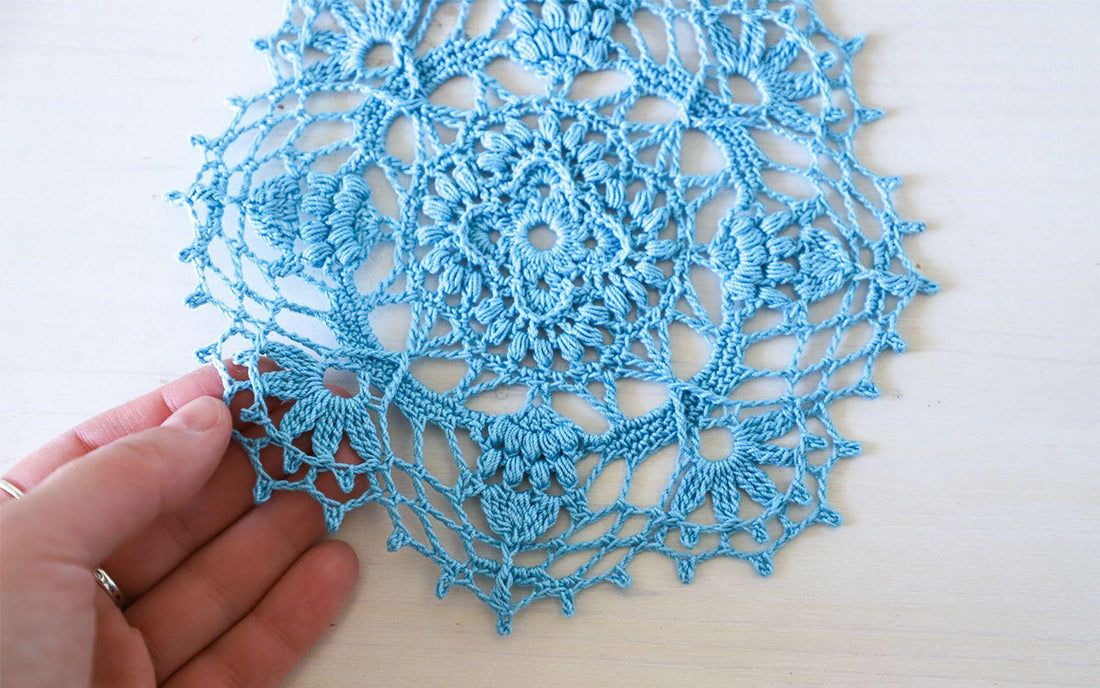 How to Crochet Lace Patterns | Lantern Moon