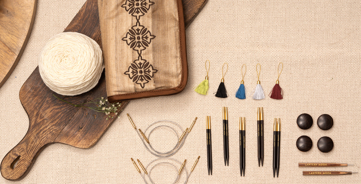 Right Knitting Needle Set for Tight & Loose Stitches | Lantern Moon