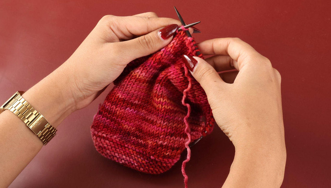 How to Knit Into Front and Back (K1F&B) | Lantern Moon