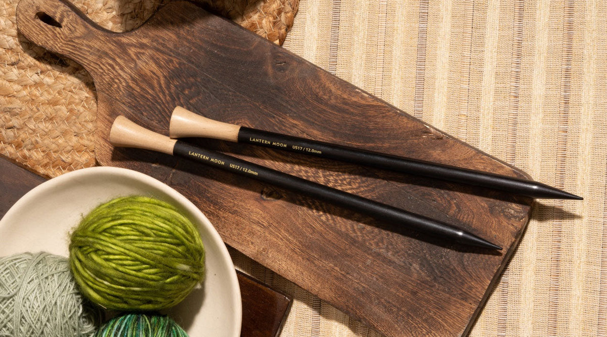 How to Make Three Stitches Together- K3TOG and P3TOG | Lantern Moon